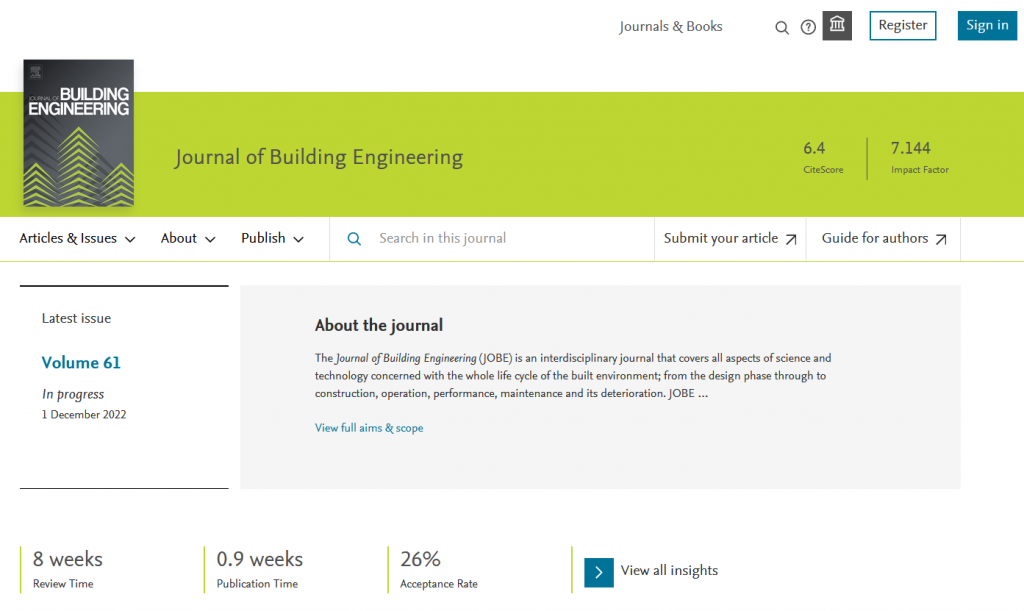 冯驰老师的论文被《Journal of Building Engineering》录用 – 绿色建筑与建成环境前沿交叉研究中心